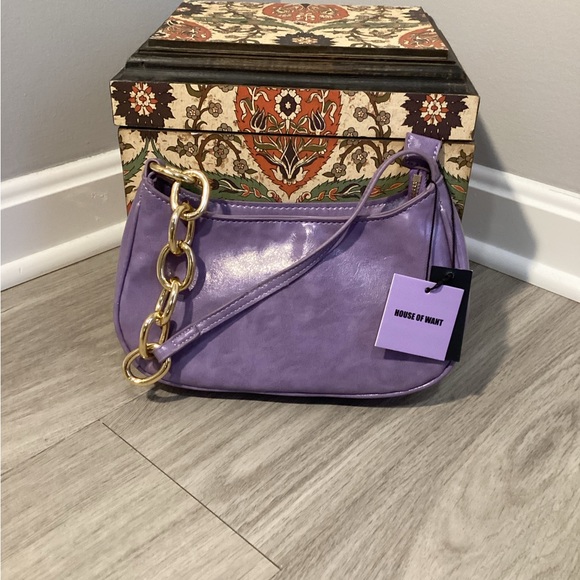 Bags | House Of Want Handbag Purple | Poshmark
